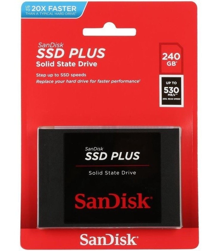 SANDISK SSD PLUS 240 Go - Achat jeux video Maroc - Playmaroc.com
