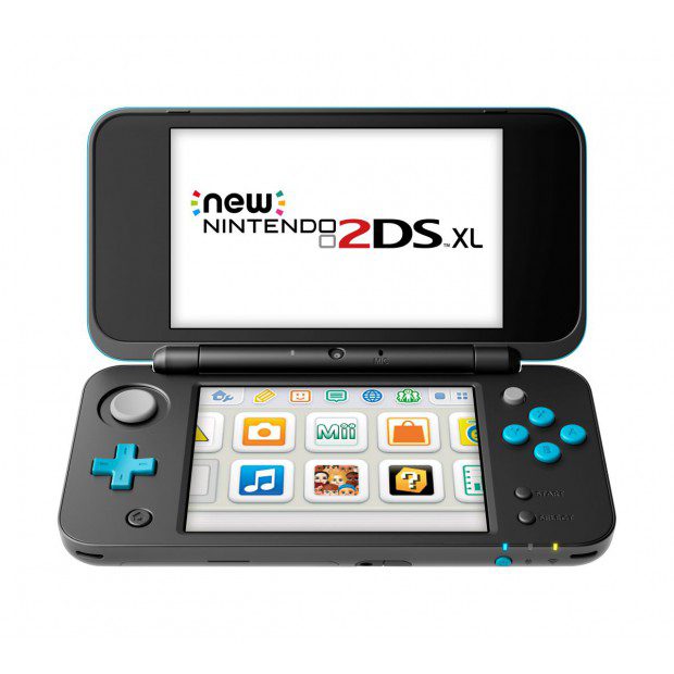 Nintendo New 2DS XL - Noir - Turquoise (Flashé) ( Occasion ) - Achat ...