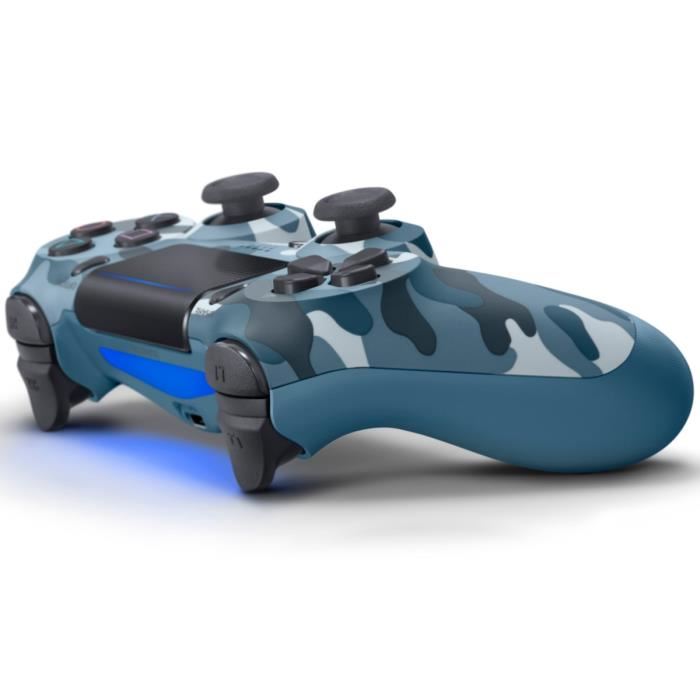 Manette PS4 DualShock 4 Sans fil V2 - Editon Special Camouflage Bleu ...