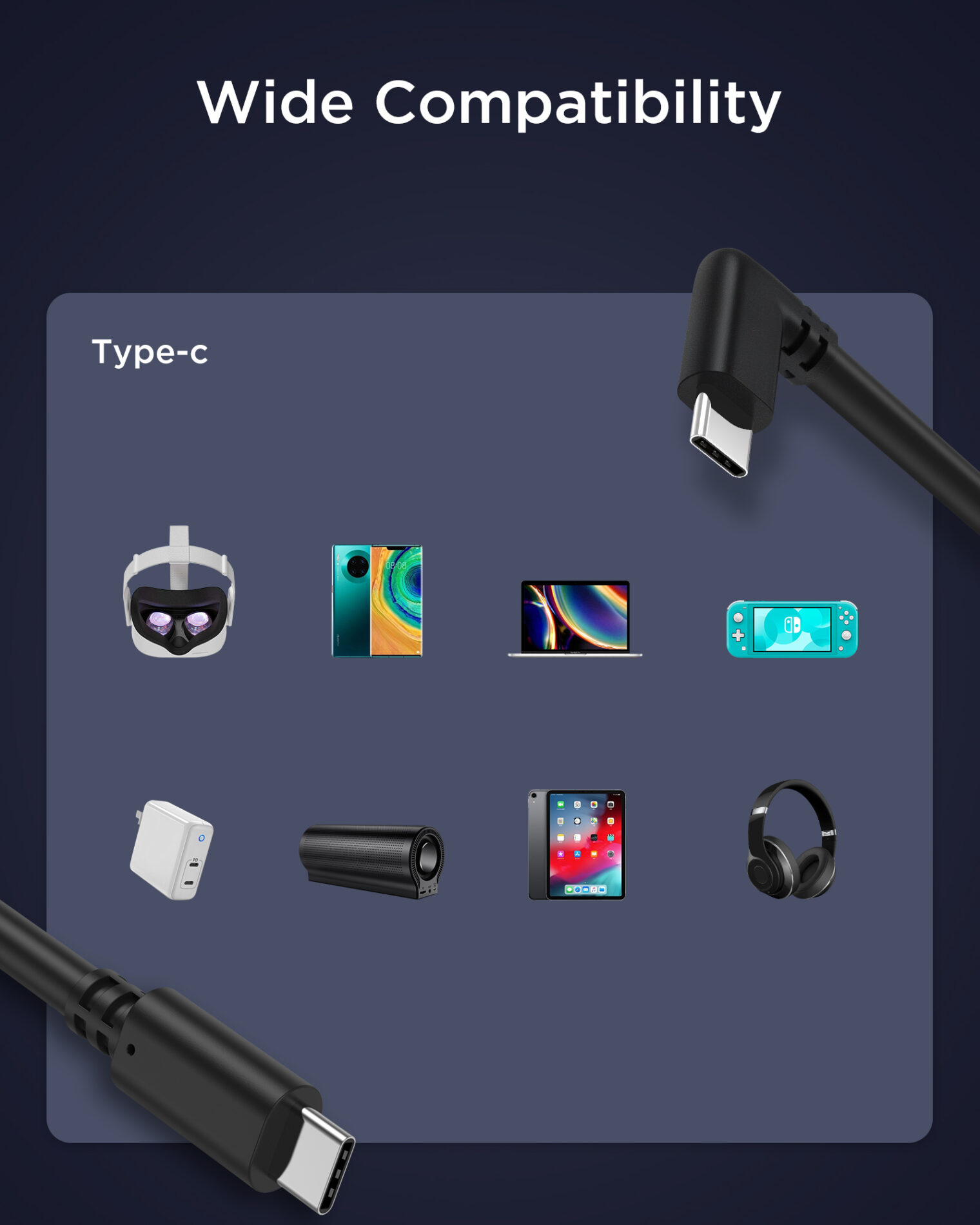 Câble Oculus Link 5M - Câble de jeu USB C vers USB C - Achat jeux video ...