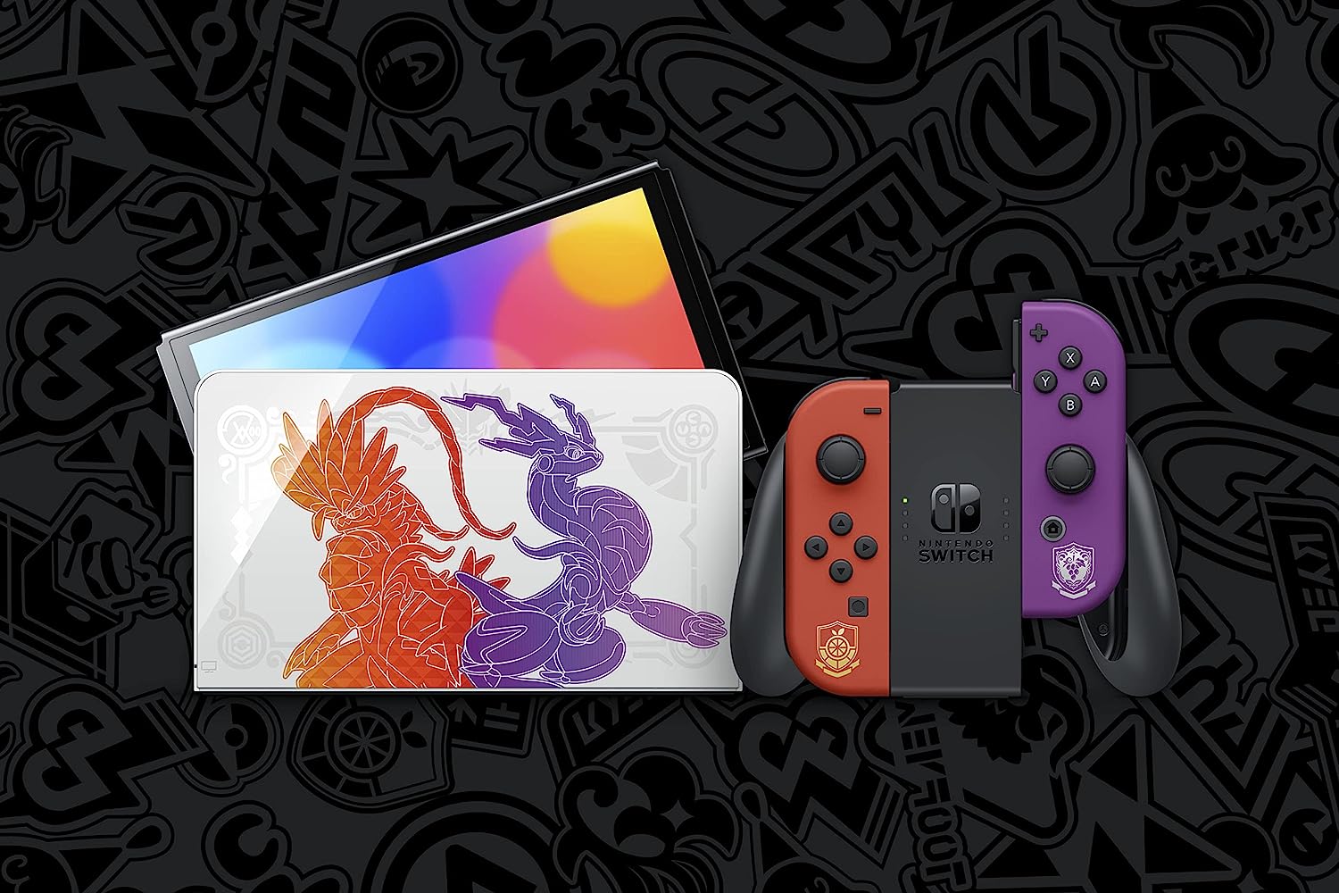 Console Nintendo Switch OLED Edition Pokémon - Achat jeux video Maroc ...